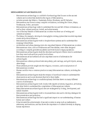 Ancient Civilization Notes 1 - ANCIENT CIVILIZATION Ancient ...