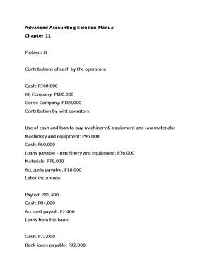 Balance Sheet and Notes - Exercises - Statement of Financial Position ...