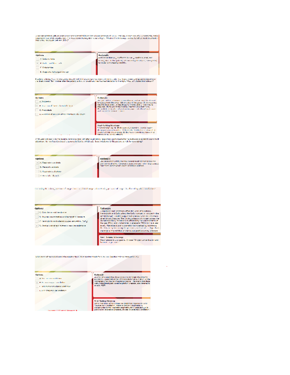 PASS Question BANK - ccrn - NURS 3561 - Studocu