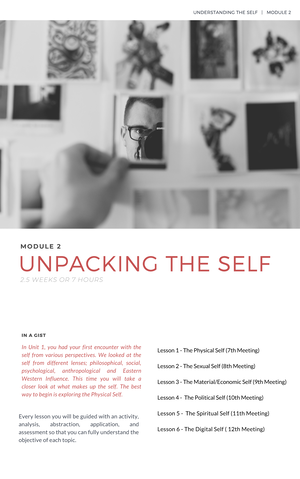Understanding the Self - Lesson 1 Defining The Self: Personal And ...