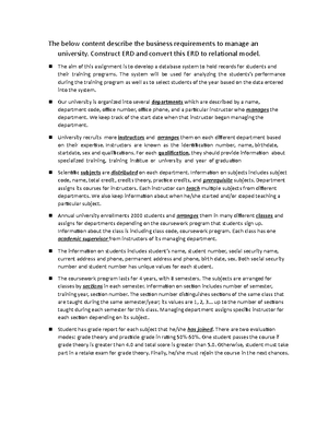 PRM392 Final - ádfasdf - database - Studocu