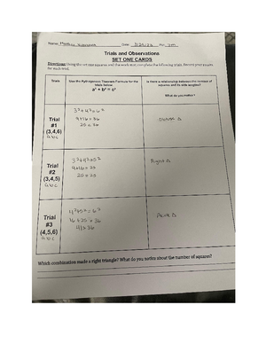 Chapter 1 Review - Name: ________________________________ Chapter 1 ...