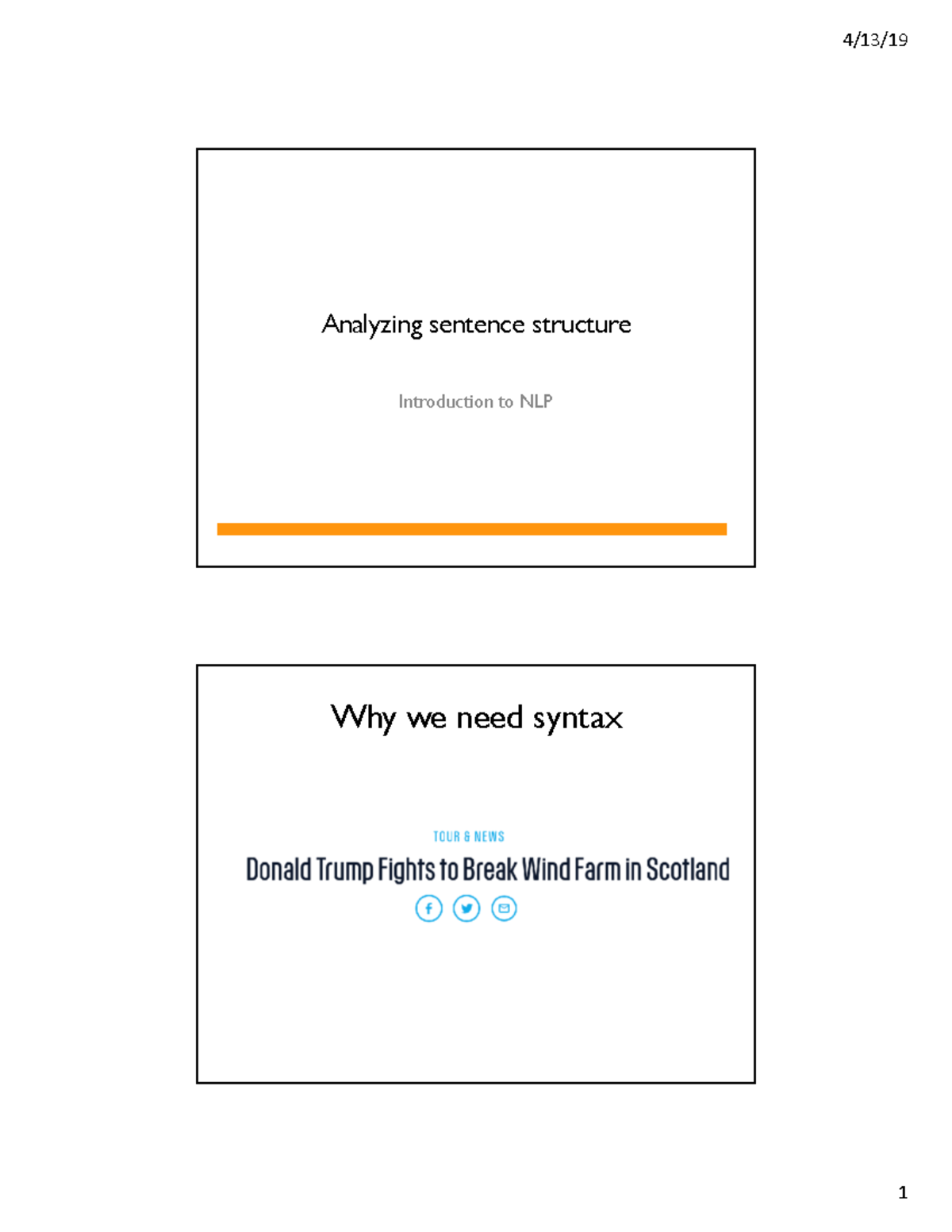 (12) Analyzing Sentence Structure - Analyzing sentence structure ...