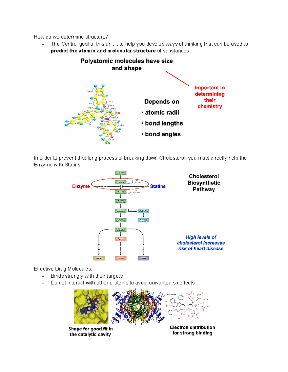 Unit 2 - Finding patterns throughout Chemistry to see the importance of ...