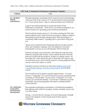 [Solved] Discuss how results of a summative objective assessment can - Assessment and Evaluation ...