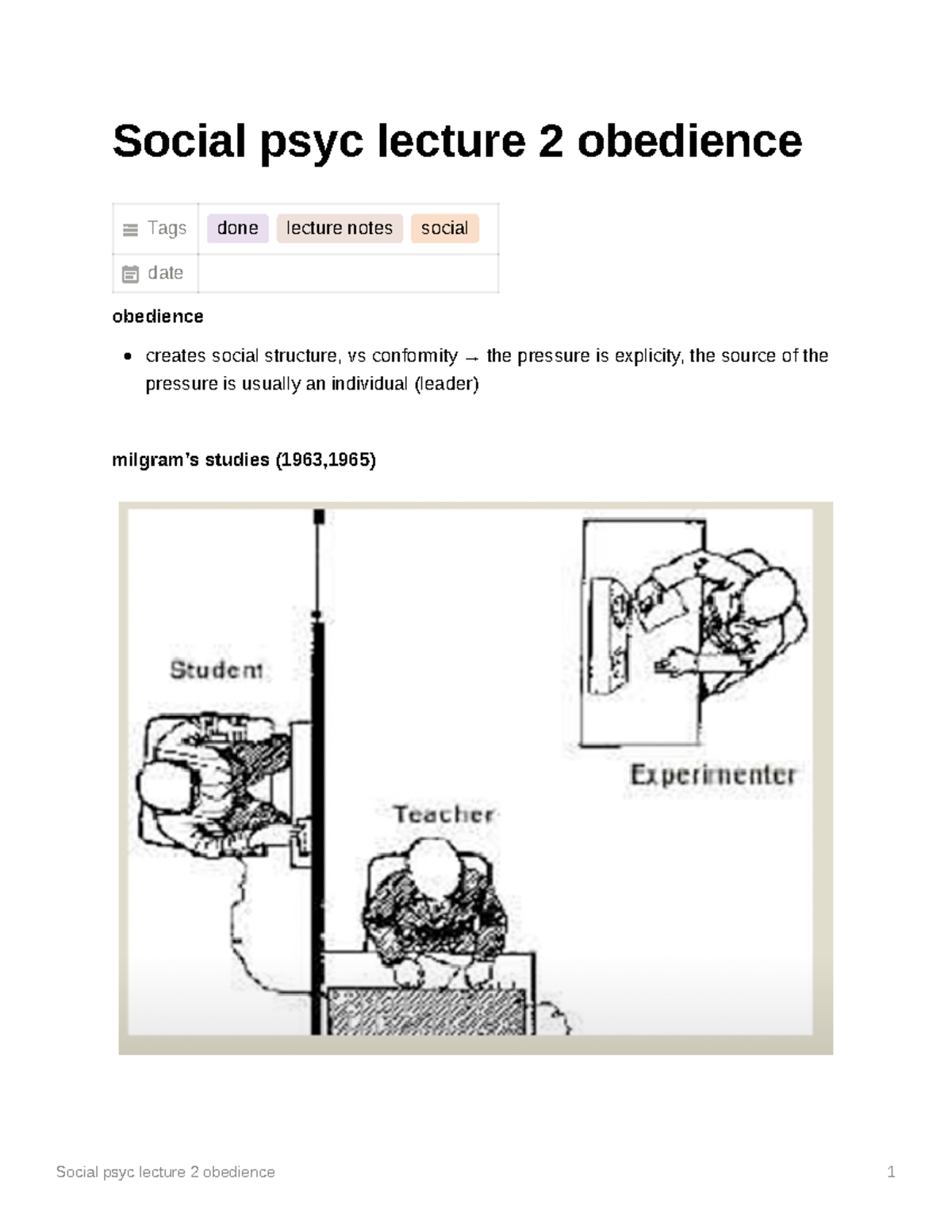Social-Psyc-2 - social psychology lecture notes1 - Social psyc lecture ...