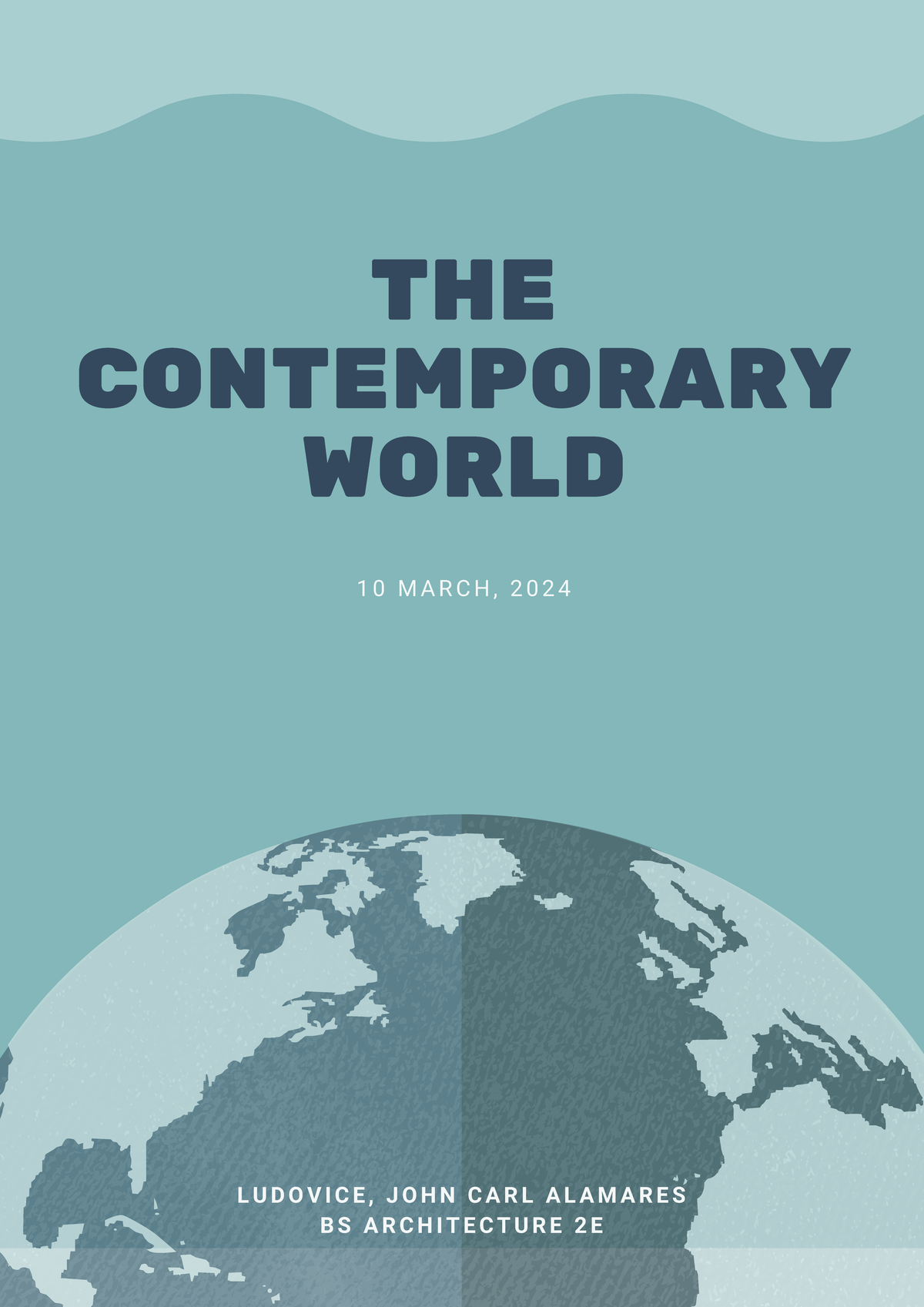 Contemporary Activities - THE CONTEMPORARY WORLD 1 0 M A R C H , 2 0 2 ...
