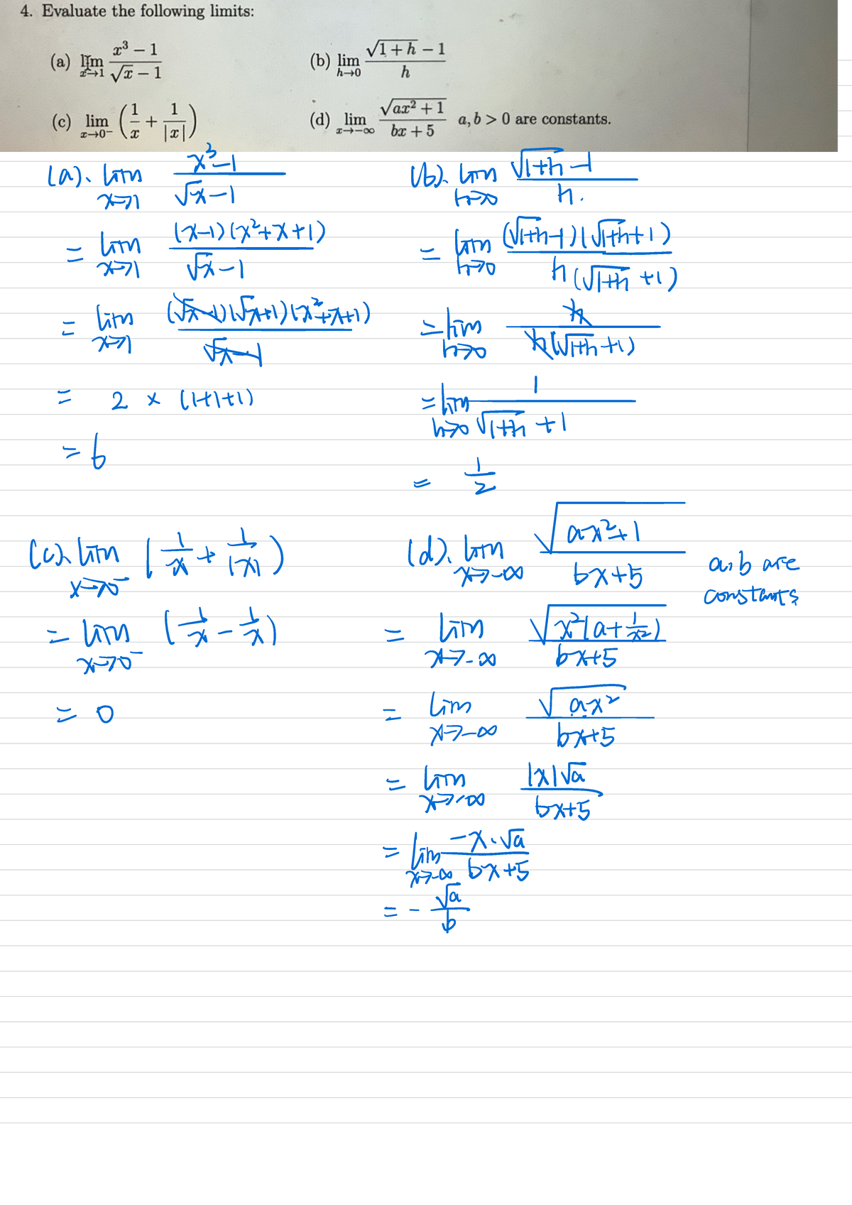 Tut4 - Calculus and various other matrices that you need to study to ...