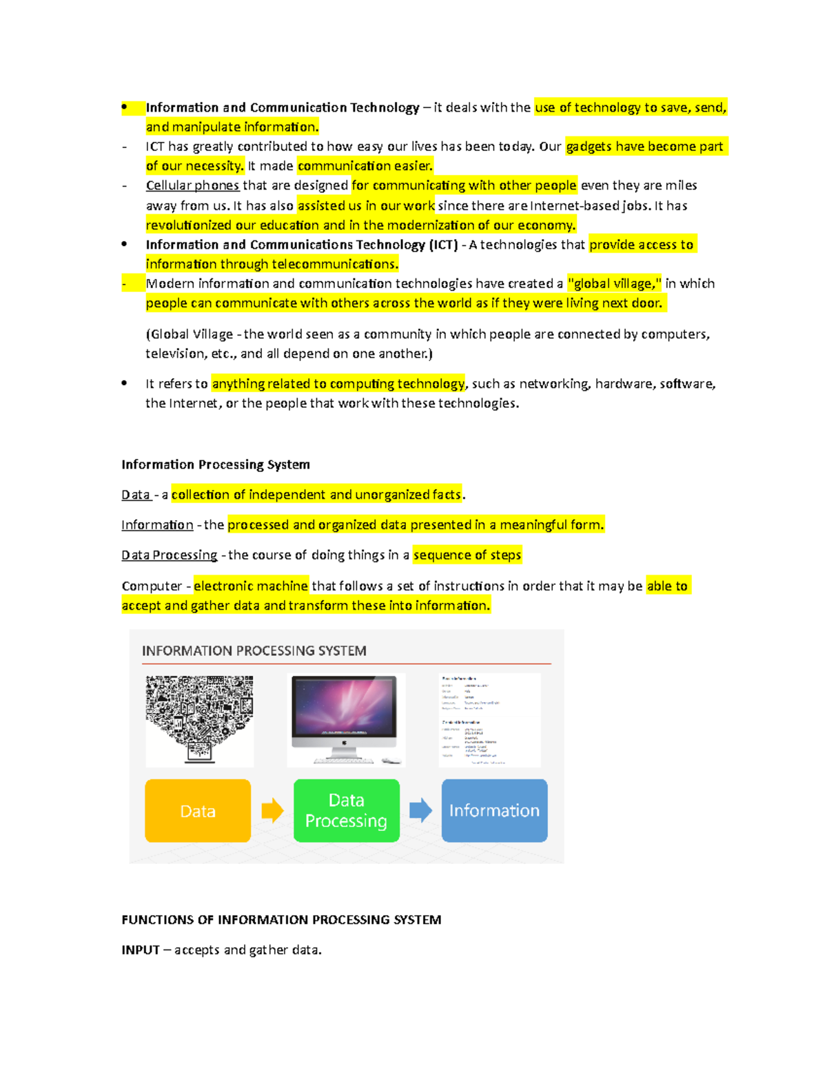 Introduction to Digital and Information Literacy and Computer ...