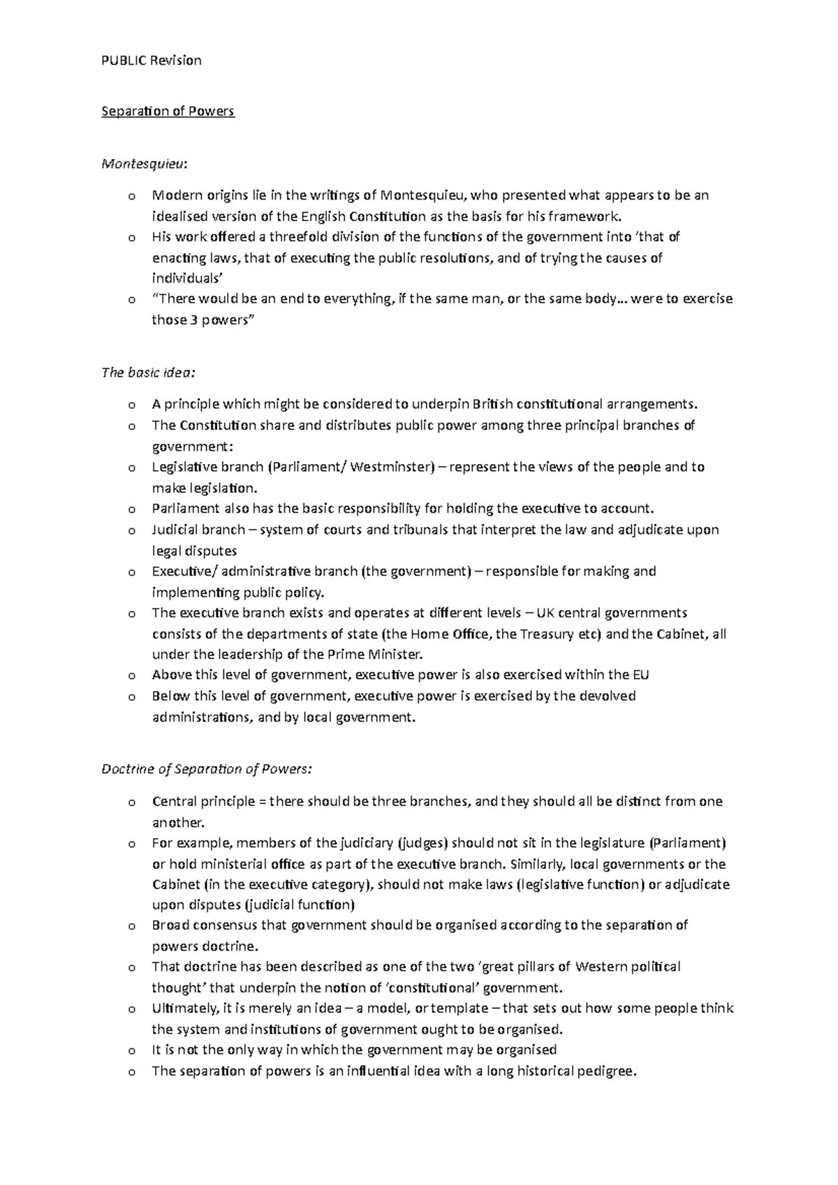 2 Separation of Powers - PUBLIC Revision Separation of Powers ...