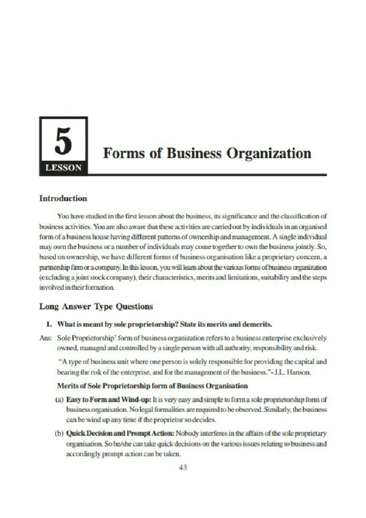 Business studies 5th chapter (+2) - Understanding the Discipline and ...