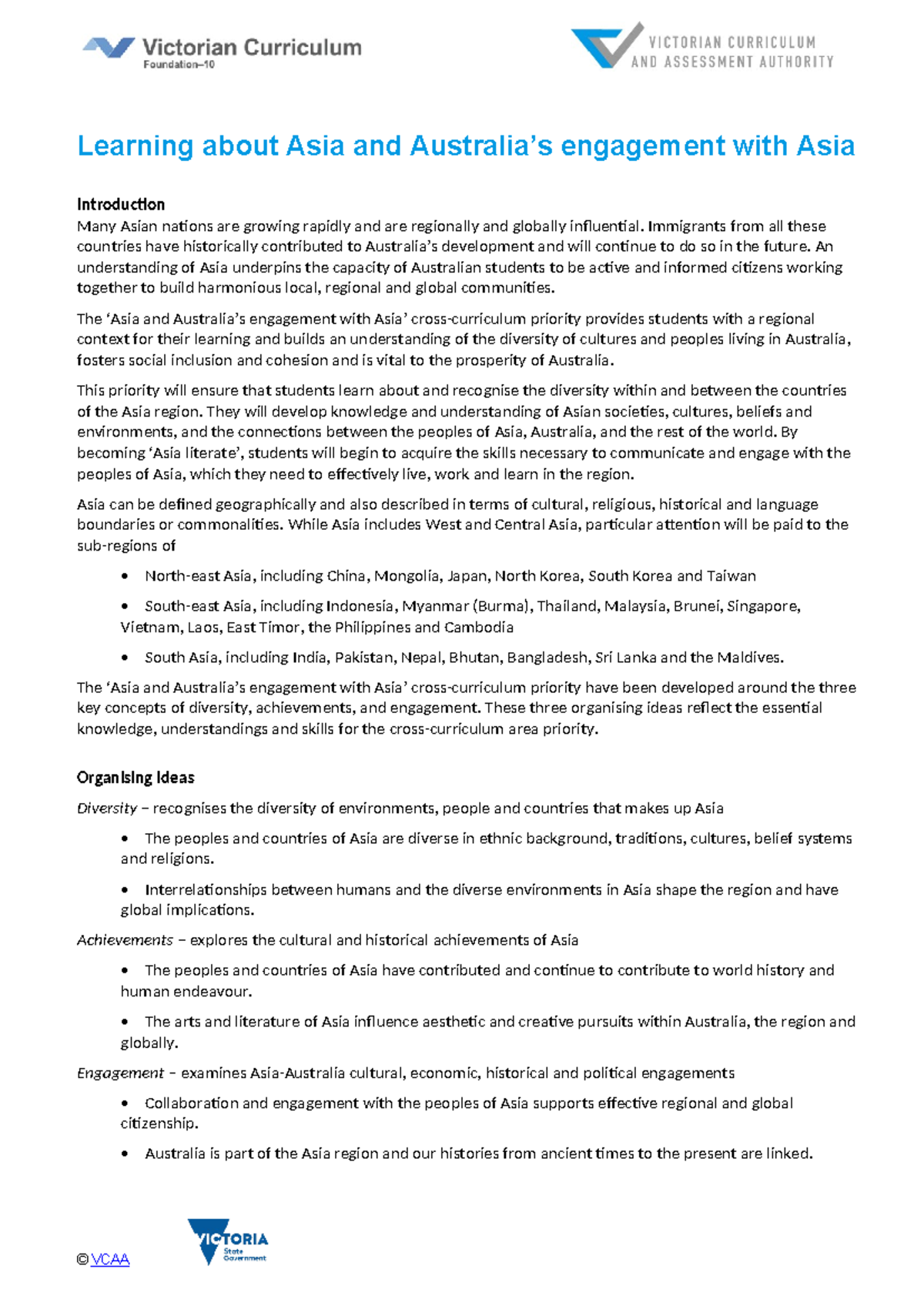 Learning about Asia CCP - Introduction Many Asian nations are growing ...