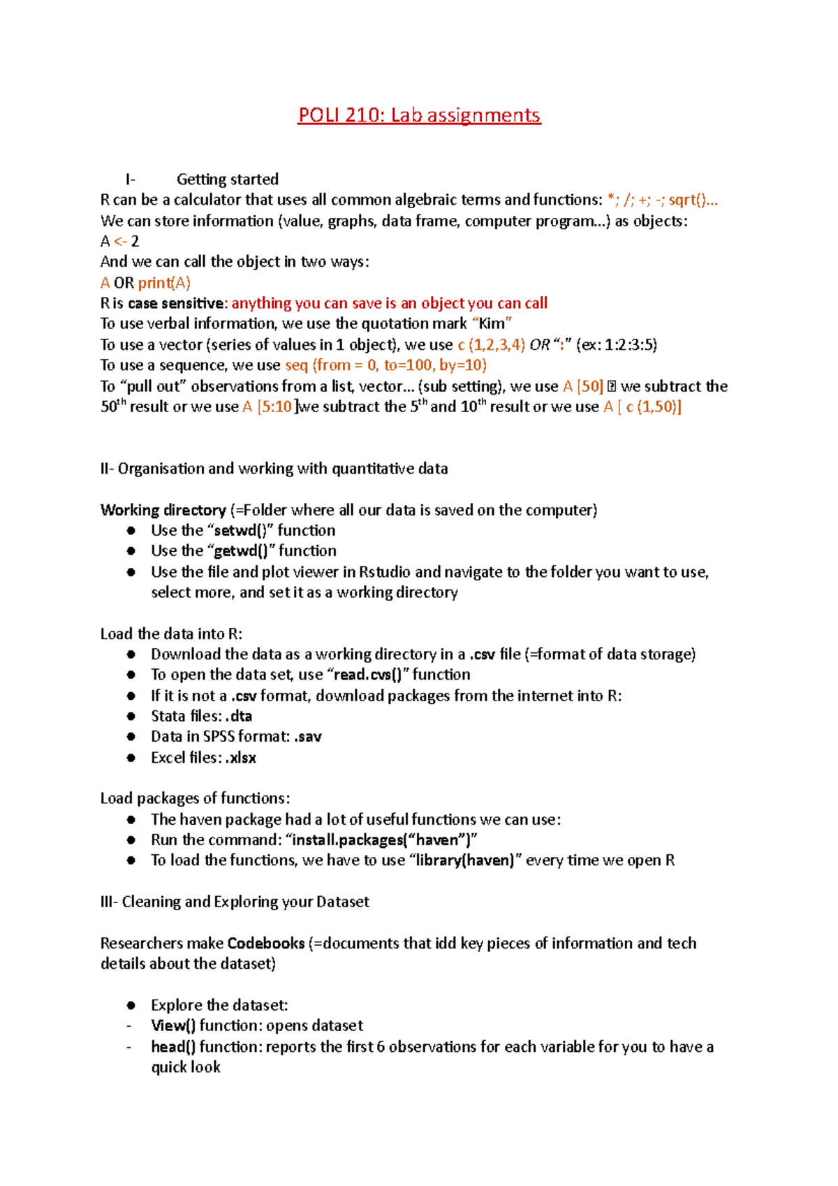 POLI 210-Labs - Lag Guides for R coding - POLI 210: Lab assignments I ...