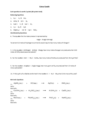 CHM111 Notes 1 - ~~~~~~~CHM 111: Chemistry ~~~~~~~~ Chapter 1 ...