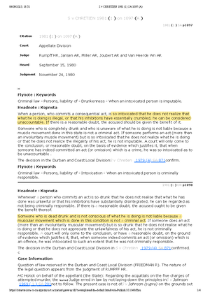 Assault GBH 2 - CASE LAW - REPUBLIC OF NAMIBIA HIGH COURT OF NAMIBIA ...