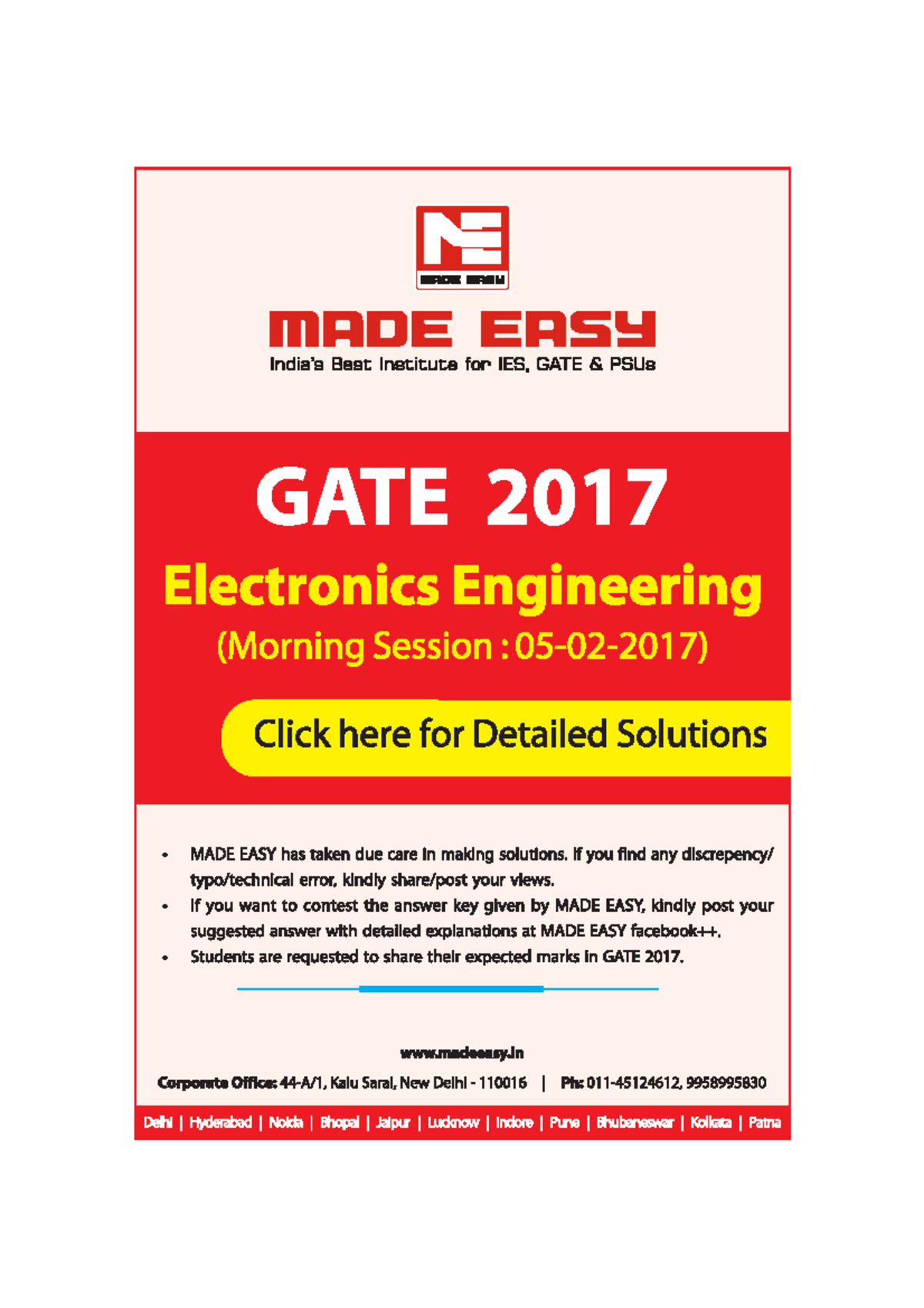 EC GATE 2017 Session 1 1827 - Studocu