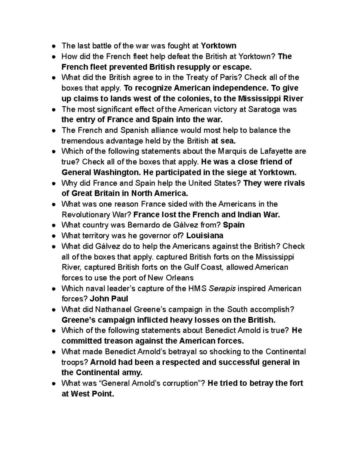Turning Points in the War Assignment - The last battle of the war was ...