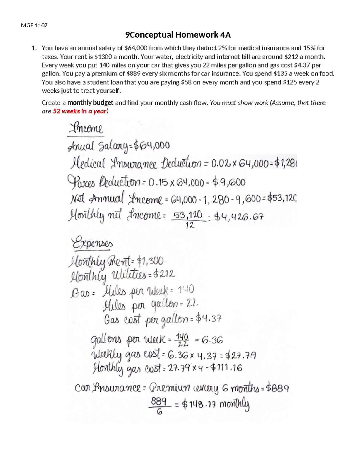 Conceptual HW 4A 4B SCM - SCM Assignments - 9Conceptual Homework 4A 1 ...