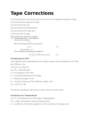 Notes Lecture 42 - ENGINEERING SURVEY LEVELING Introduction ...