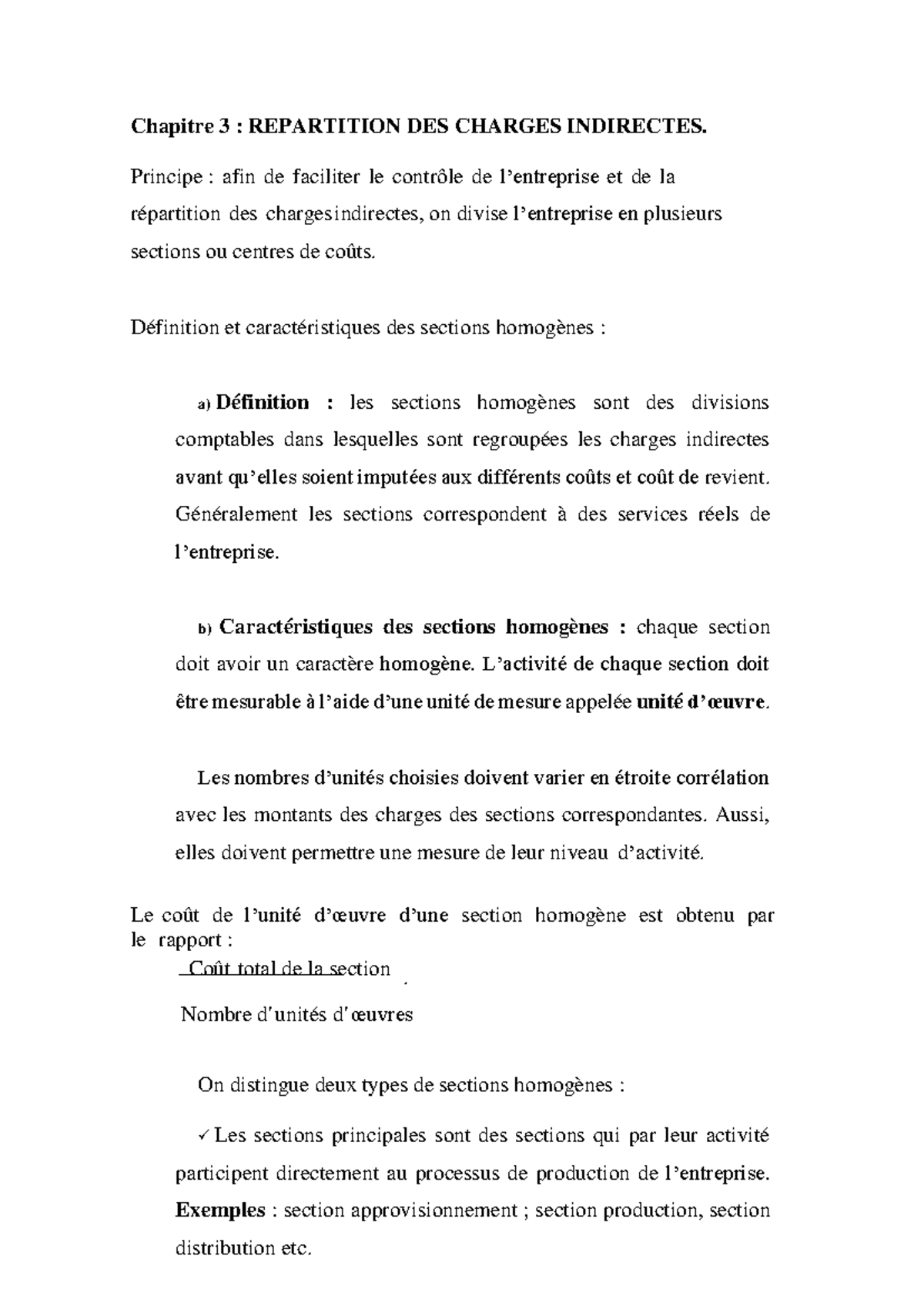 Chapitre 3 répartition des charges indirectes-1 - Chapitre 3 ...