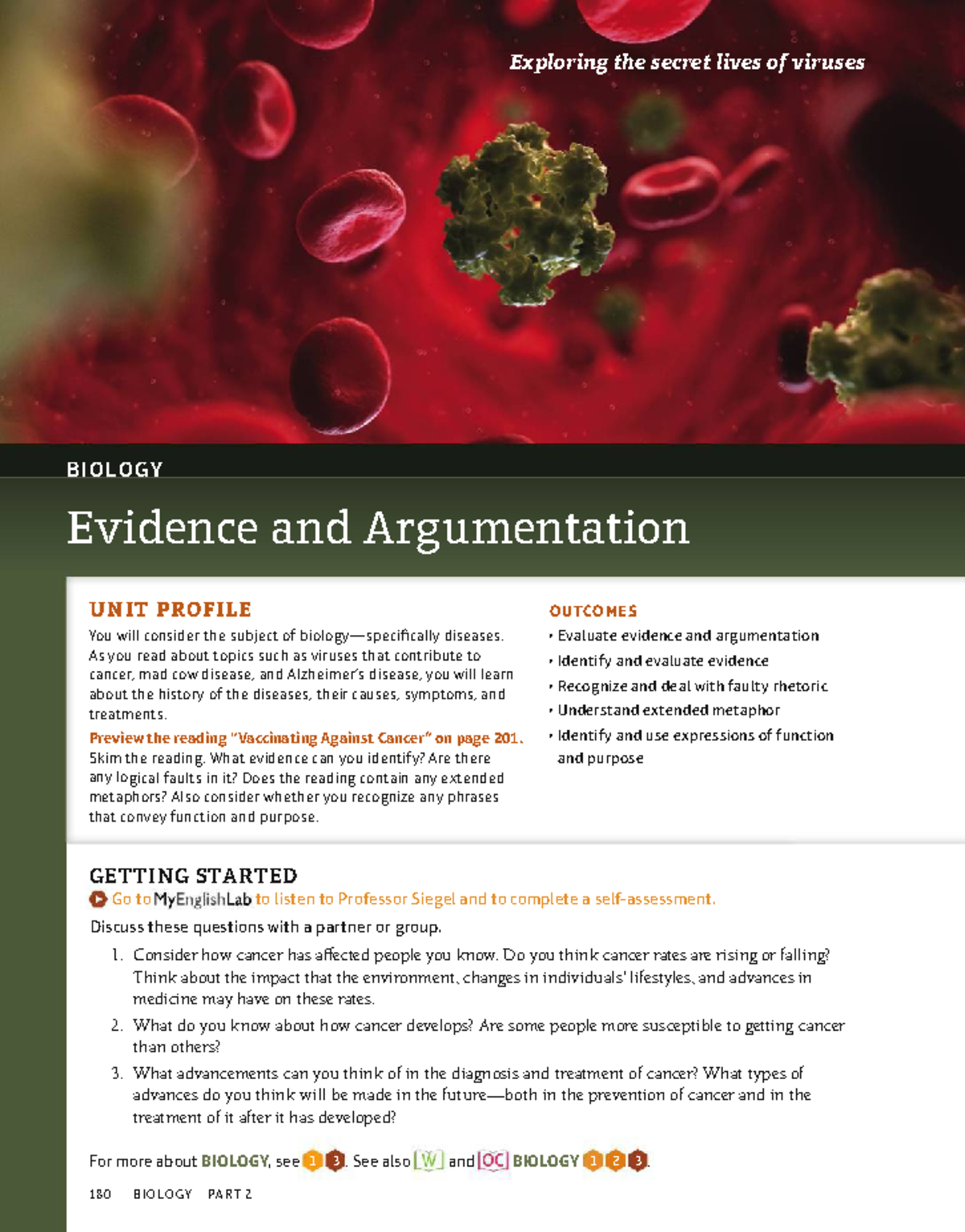 TRS601.PART 2-48-75 - good - 180 BIOLOGY PART 2 UNIT PROFILE You will ...