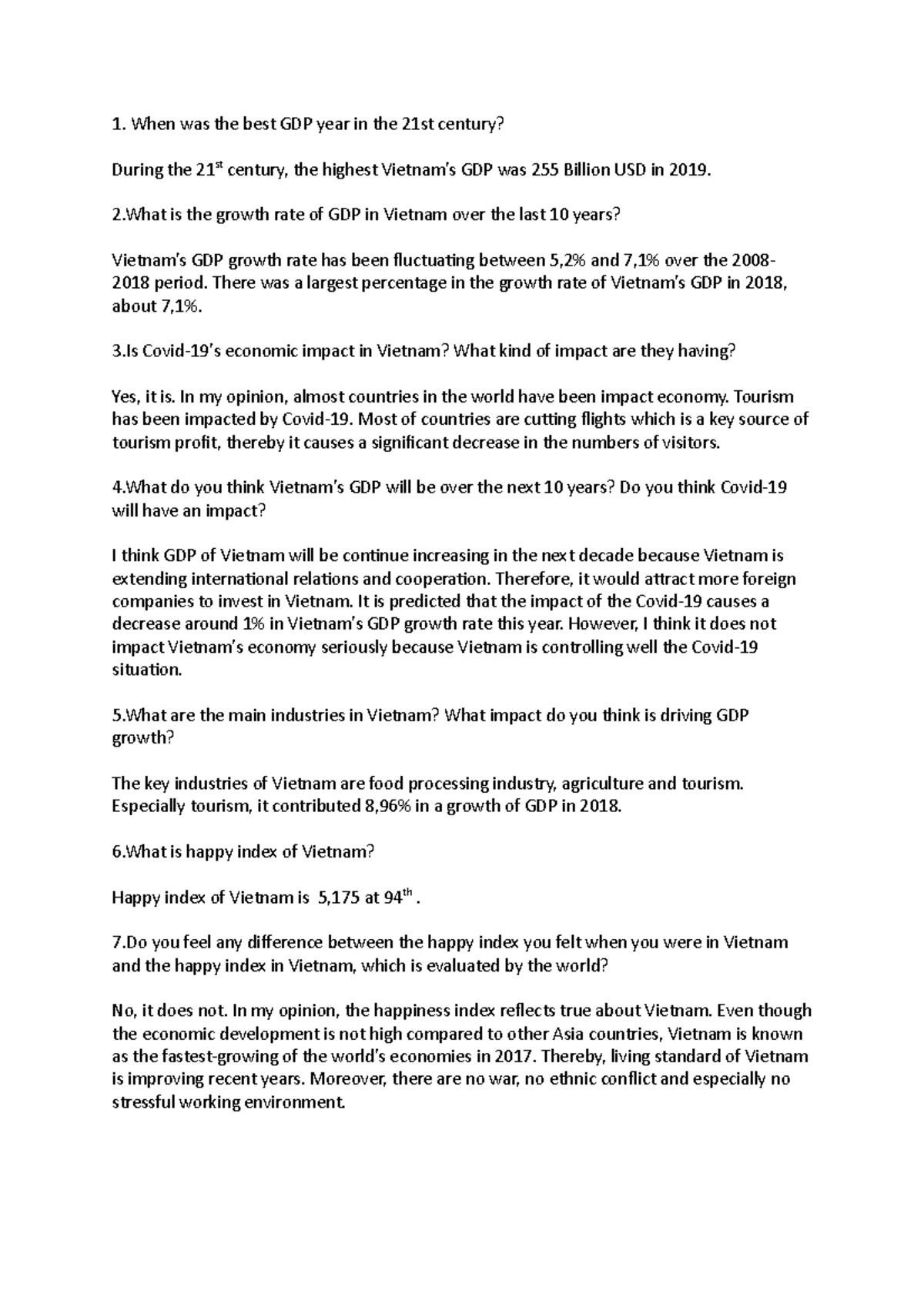 Assignment - HDDD - When was the best GDP year in the 21st century ...