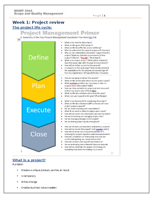 Scope Bakery Assignment - HALF-BAKED BAKERY PROJECT SCOPE STATEMENT AUTHORS: SOPHIE KELECHI ...