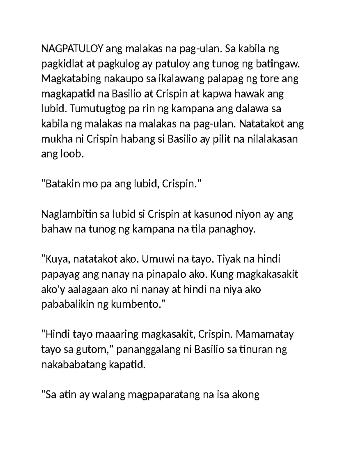 Nagpatuloy ang malakas na pag - NAGPATULOY ang malakas na pag-ulan. Sa ...