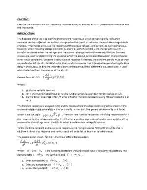 Lab Manual ELEC 273 - ELEC 273 BASIC CIRCUIT ANALYSIS Laboratory Manual ...