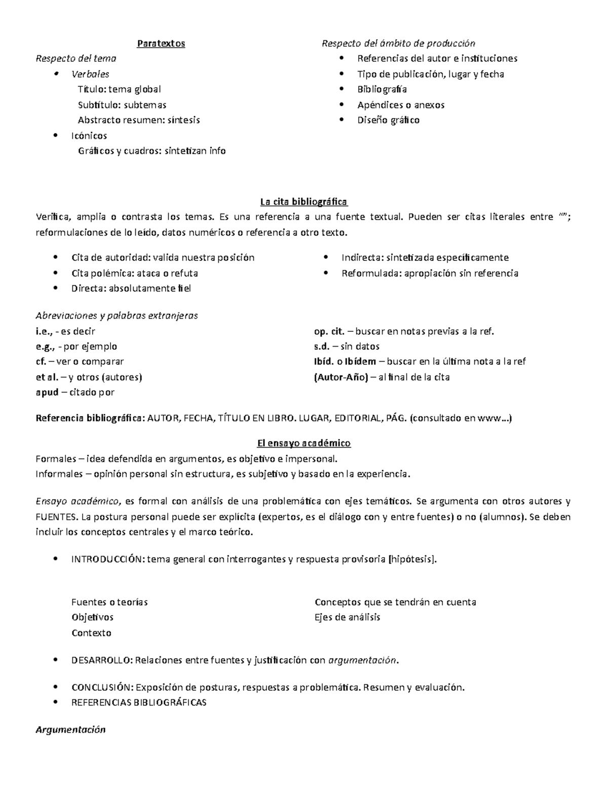 Resumen General IEU - del tema resumen: y cuadros: sintetizan del de ...