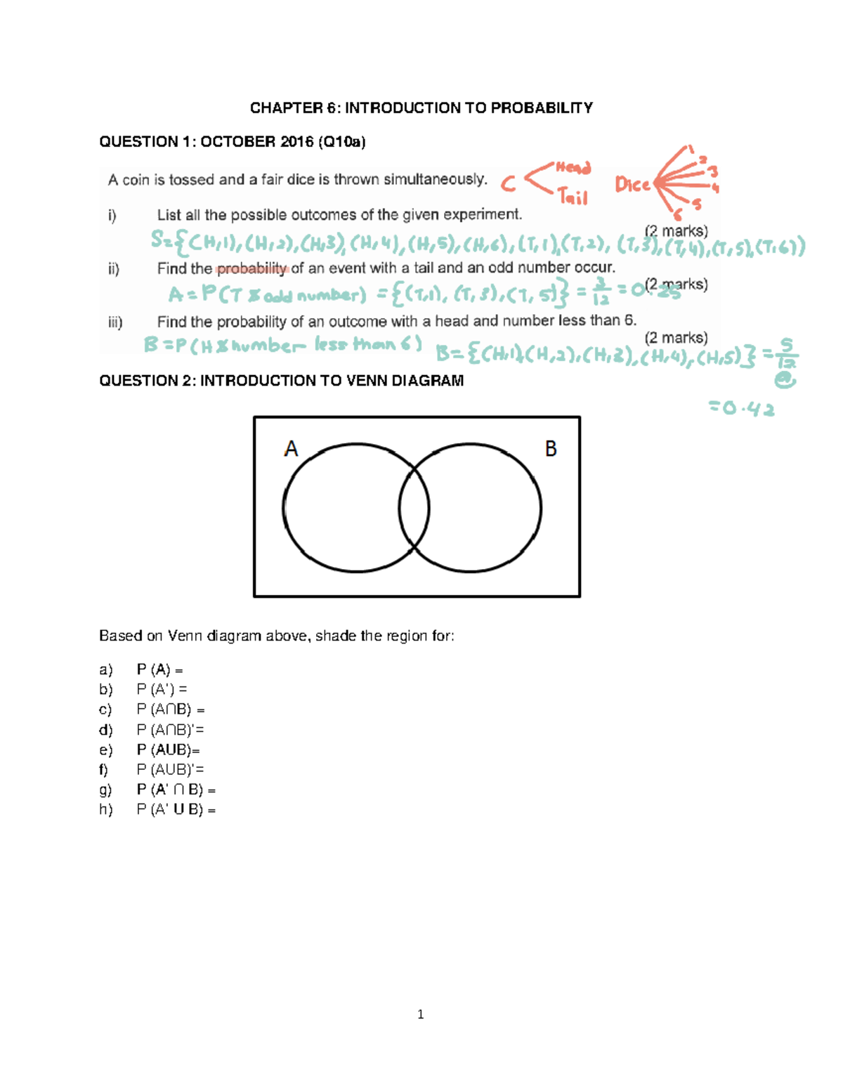 Sta104 chapter 11 - introduction to statistic - CHAPTER 6: INTRODUCTION ...