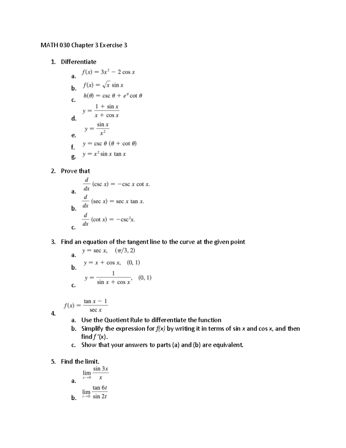 MATH 030 Chapter 3 Exercise 3 - MATH 030 Chapter 3 Exercise 3 ...