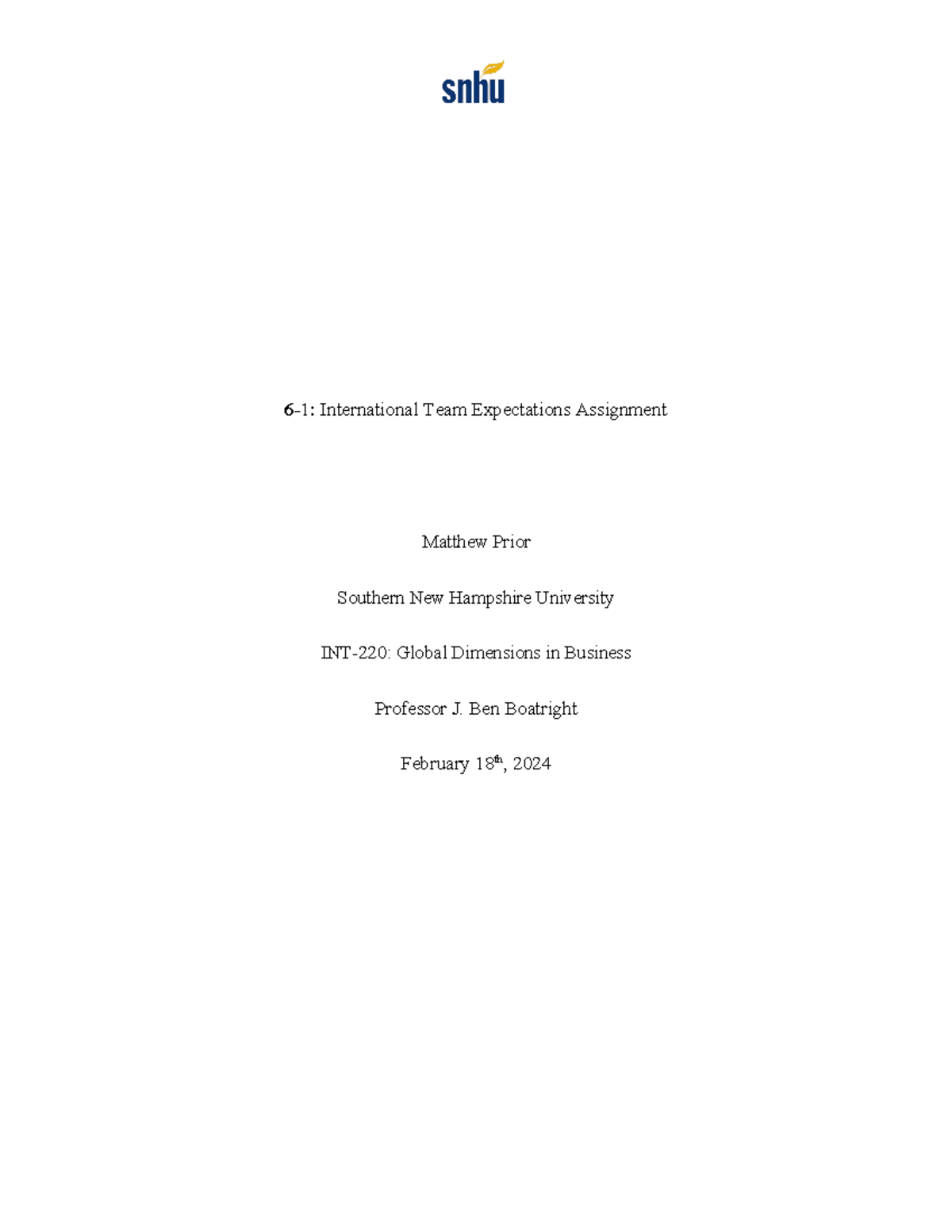 INT 220 Conference Call Invitation and email - 6- 1 : International ...