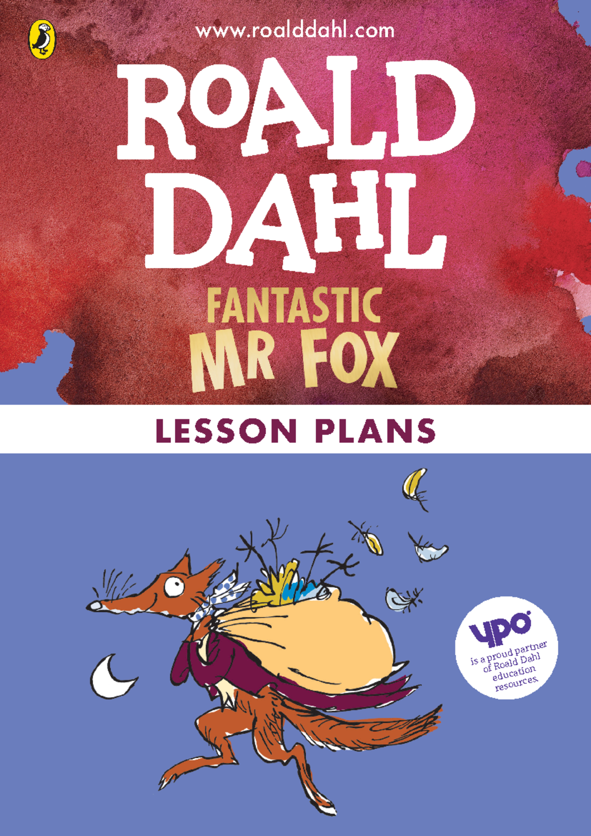 Fantastic mr fox - roalddahl LESSON PLANS roalddahl is a proud partner ...