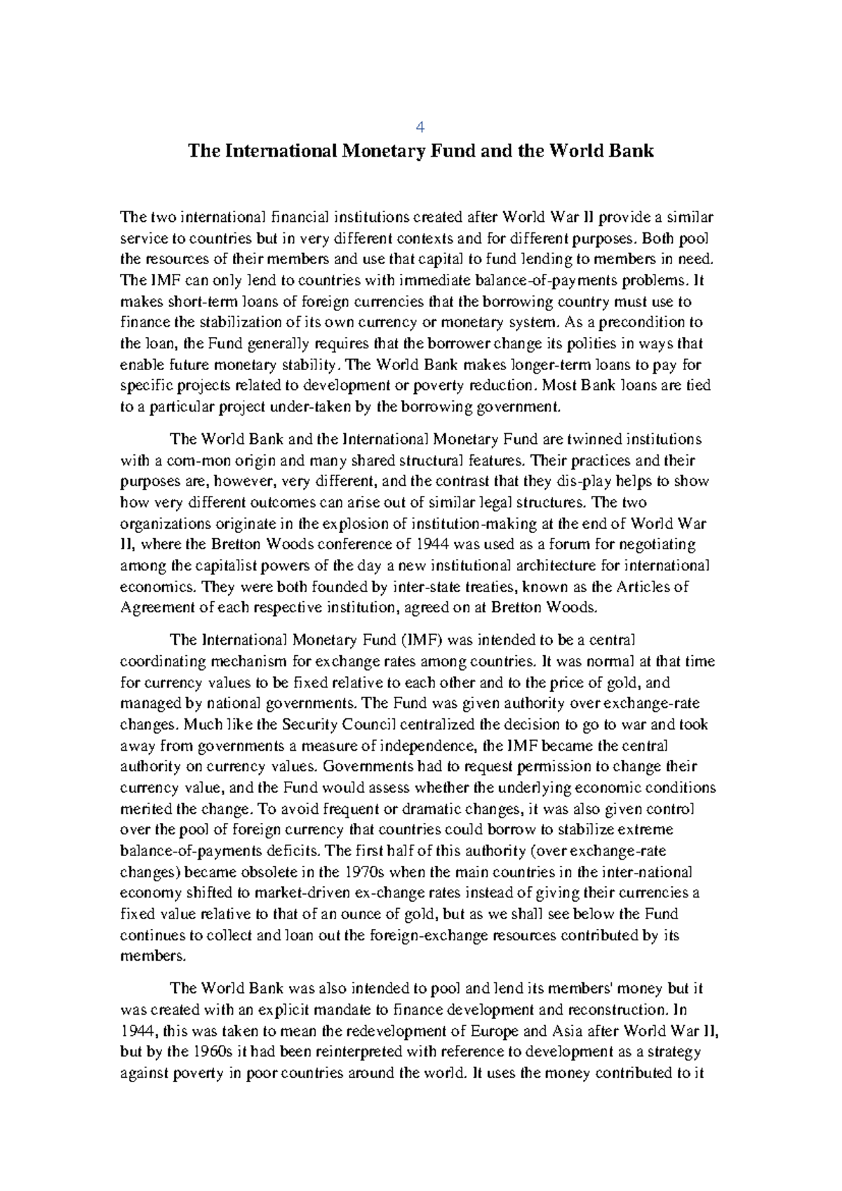 Capítulo 4 - Ian Hurd - Resumen Actores de las relaciones ...