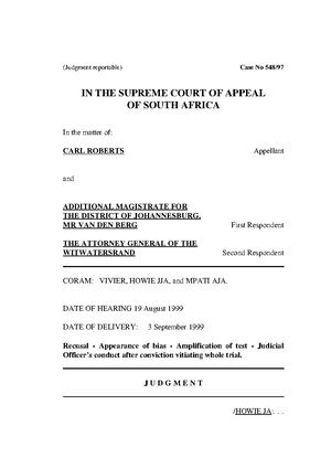 Botha v Botha Case FAMILY LAW - THE SUPREME COURT OF APPEAL OF SOUTH ...