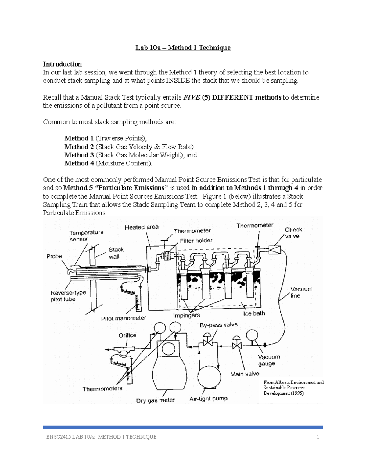 Lab 10a - Method 1 Technique 2022 - Lab 10a – Method 1 Technique ...