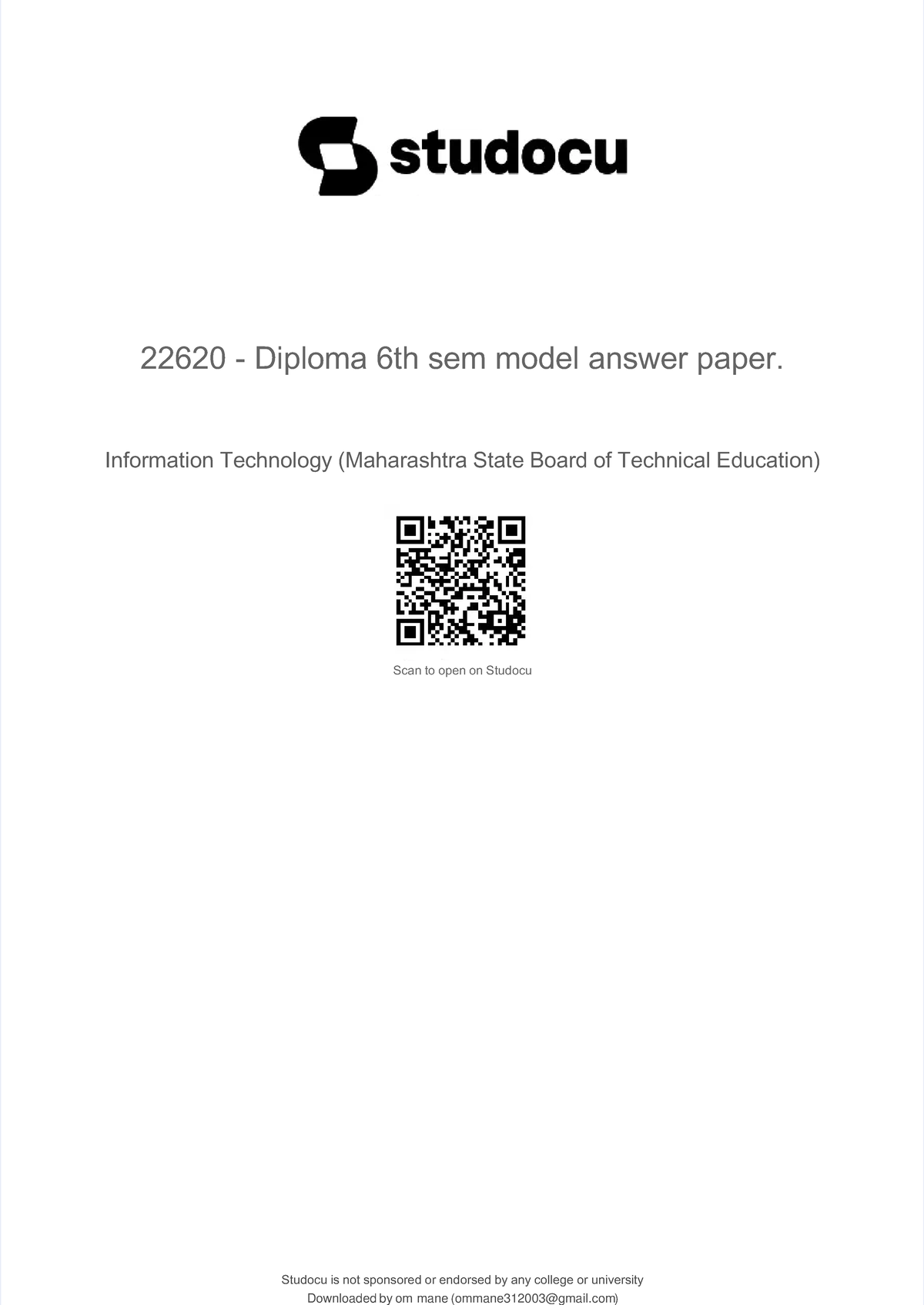 Pdf Diploma 6th Sem Model Answer Paper Compress 22620 Diploma 6th