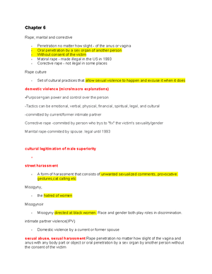 WGS chapter 7 - Chapter 7: Family - Lomax “Black Mothers/Sons” - Double ...