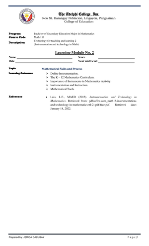 Grade 7 Q0 W1 Hand Tools FOR- Student - 7 TLE-ICT Quarter 0 – Module 1 ...