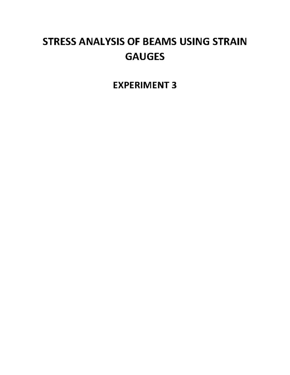 Stress analysis - Warning: TT: undefined function: 32 Warning: TT: undefined function: 32 STRESS ...