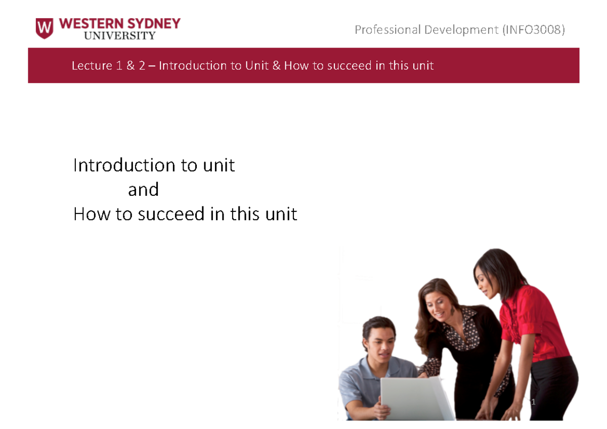 Lecture-1 intro and 2 how To Succeed 2022 v2 - Lecture 1 & 2 ...