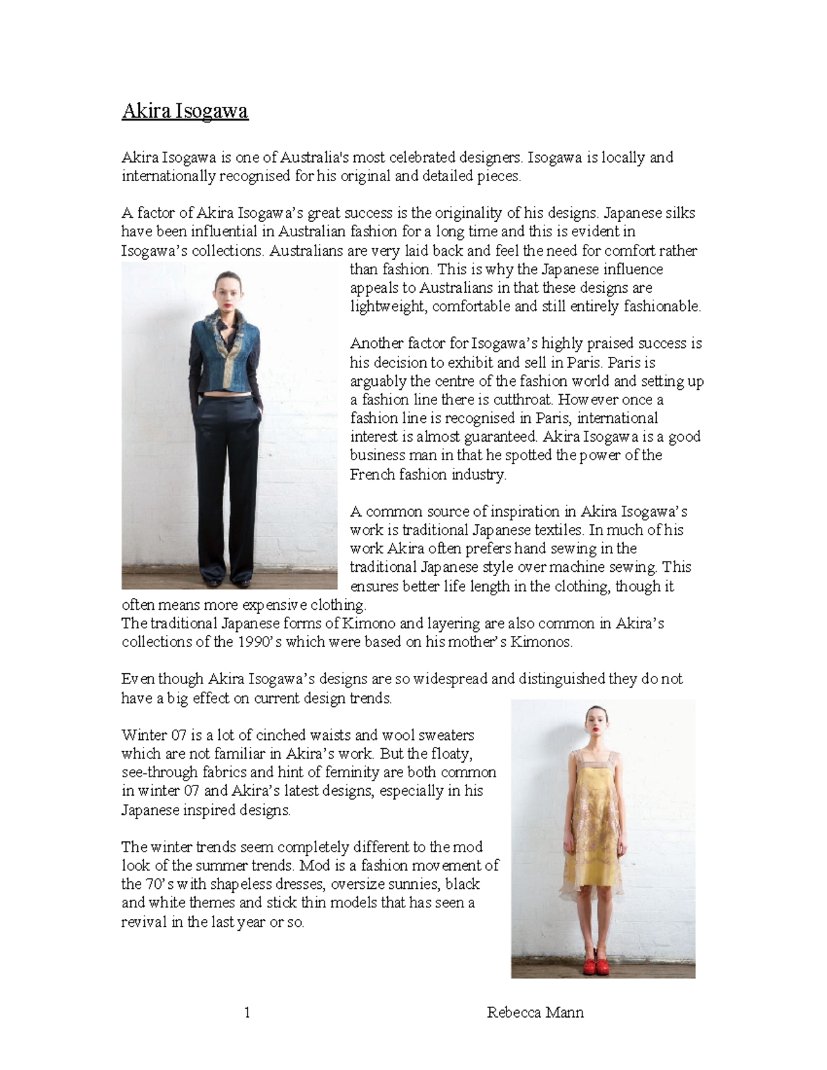 Akira Isogawa - Contemporary Designer - Textiles - Akira Isogawa Akira ...