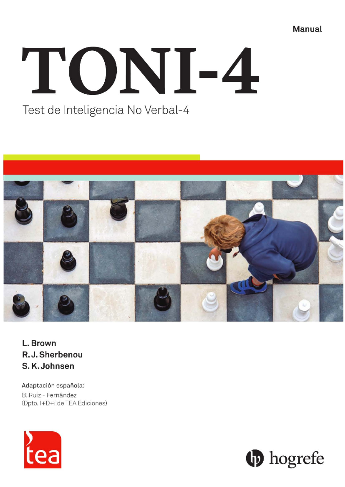 TONI-4 Manual - prueba psicologica - Manual Test de Inteligencia No ...