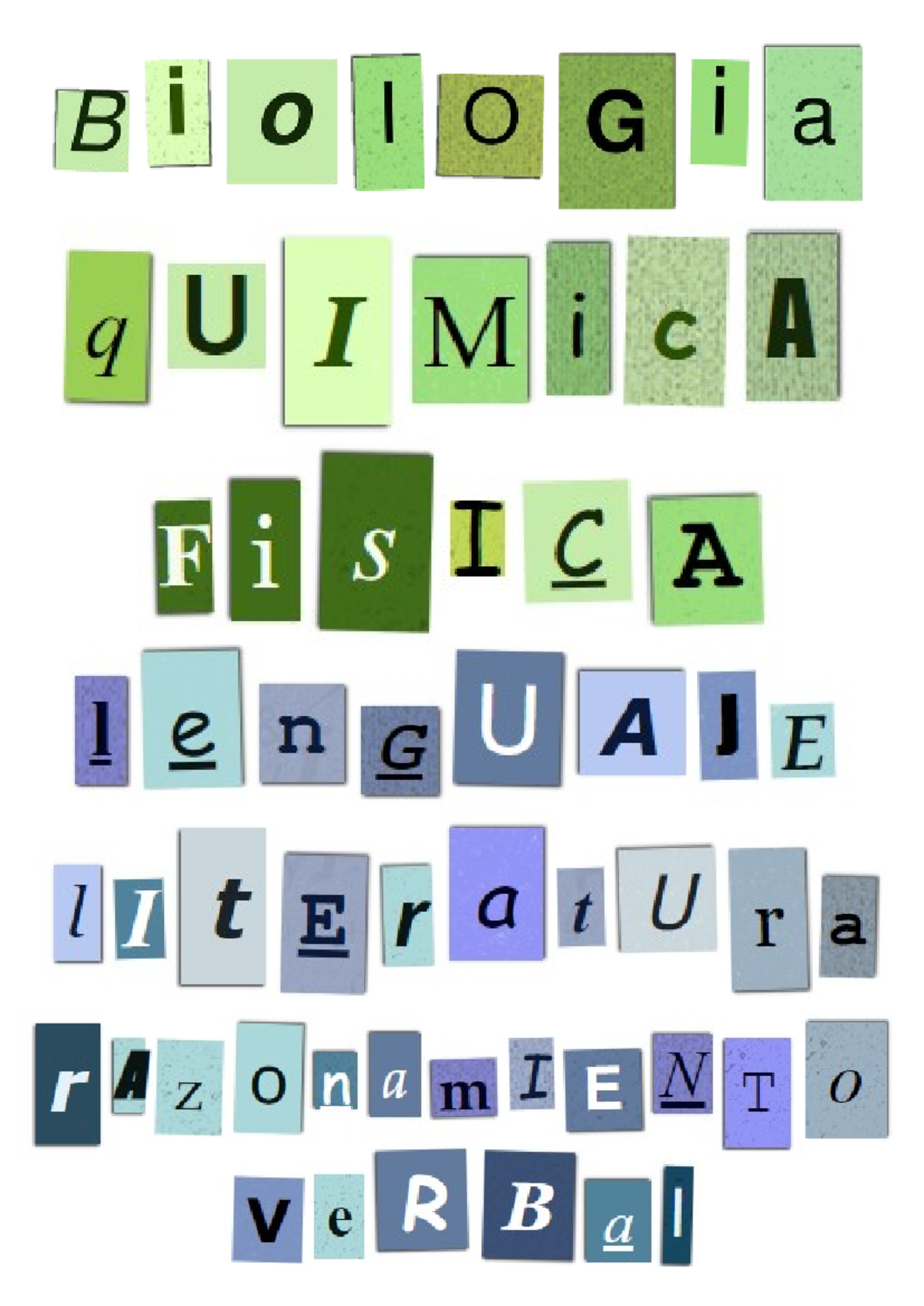 Letras periodico - nmmguyj - Merchandising Visual - Studocu