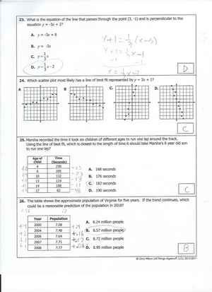 CW - Arithmetic Sequence - Studocu