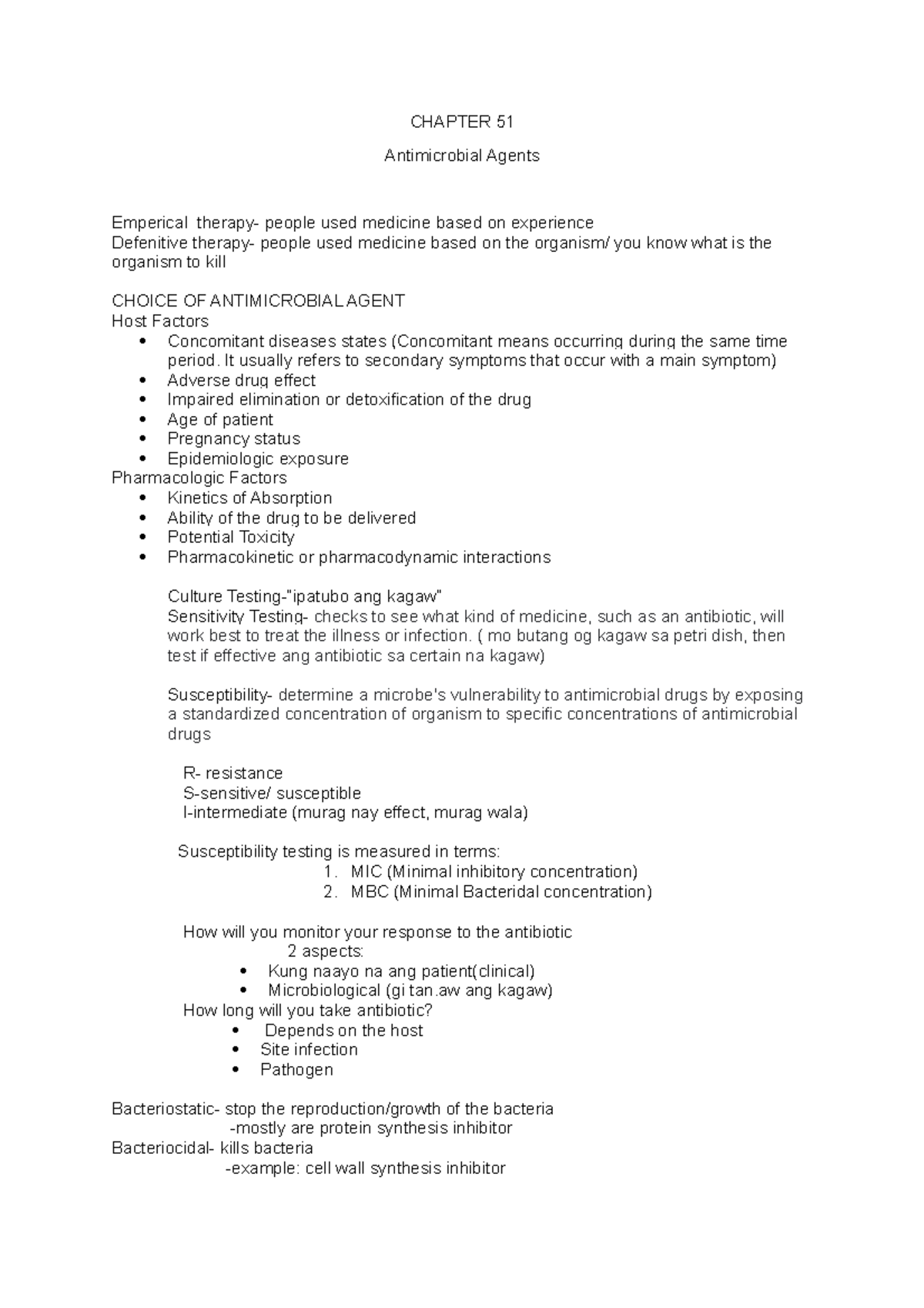 Chapter-515253-Pharmacy Reviewer-For Long Examinations for 3rd Year ...
