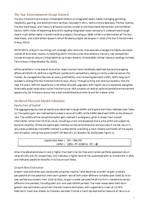 Tutorial 6 Post - Tutorial 6. Bond Valuation A2. Pacific Brands Ltd ...