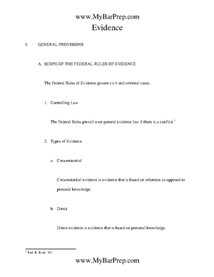 Evidence Outline - Initial Structure First (Relevance) Define why it’s ...