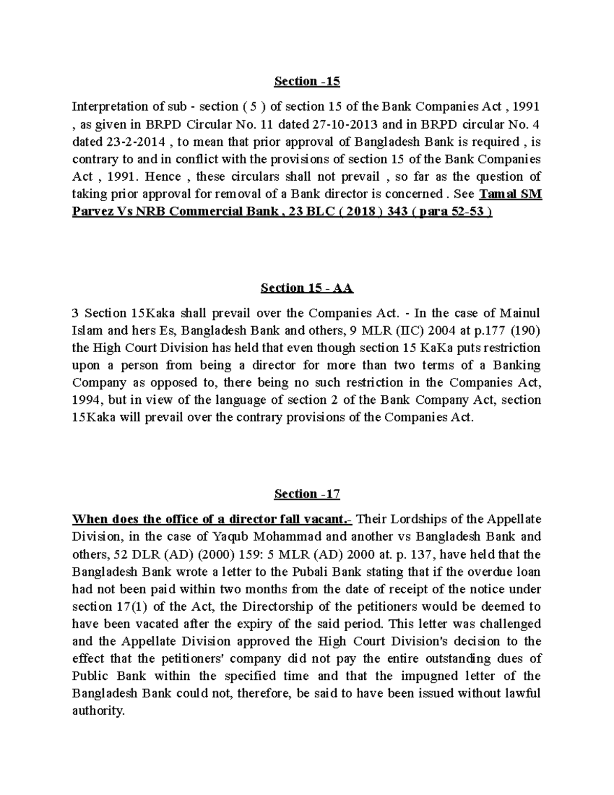Lecture 13 case - Grade: sf - Section - Interpretation of sub - section ...